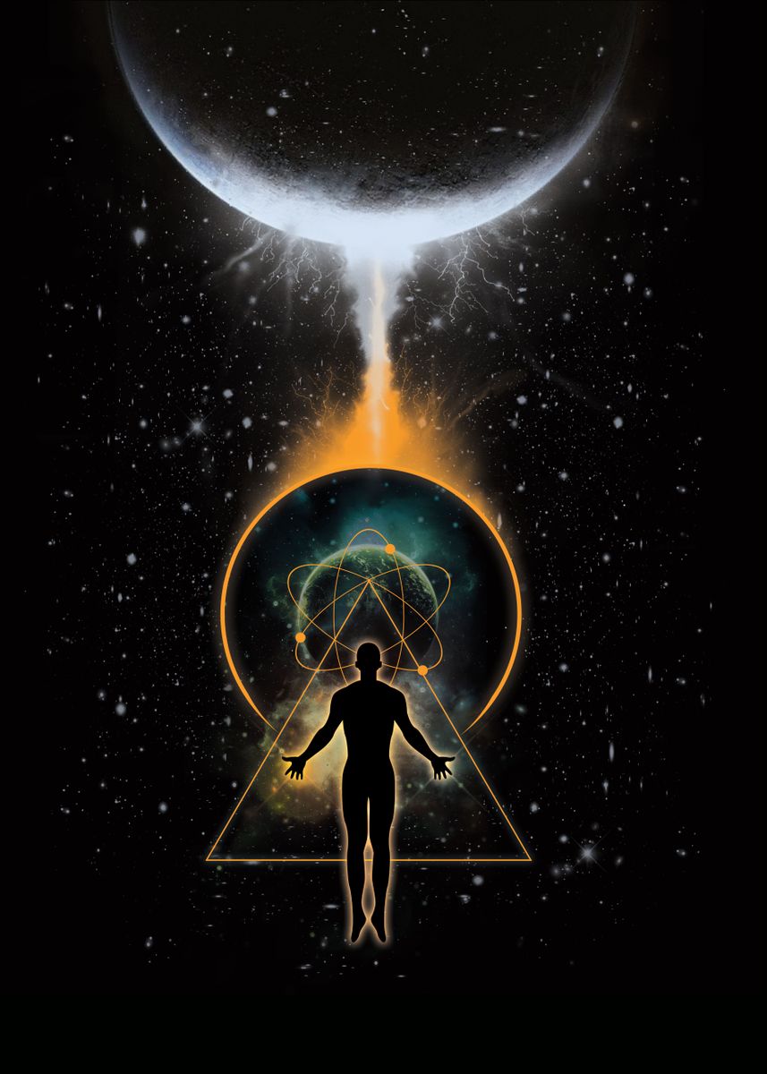 'Transcend' Poster by Rael Mitchel Dosdos | Displate