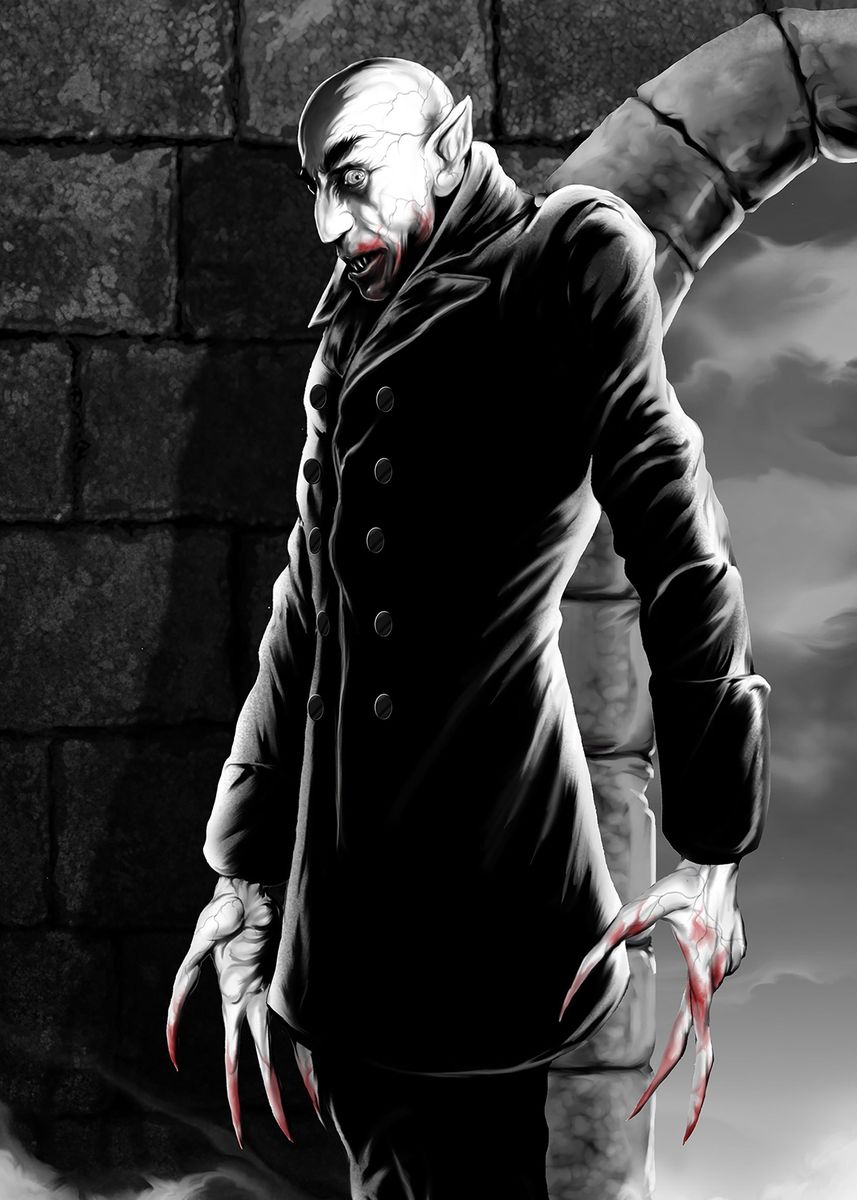 'NOSFERATU ' Poster, picture, metal print, paint by EL NINO | Displate