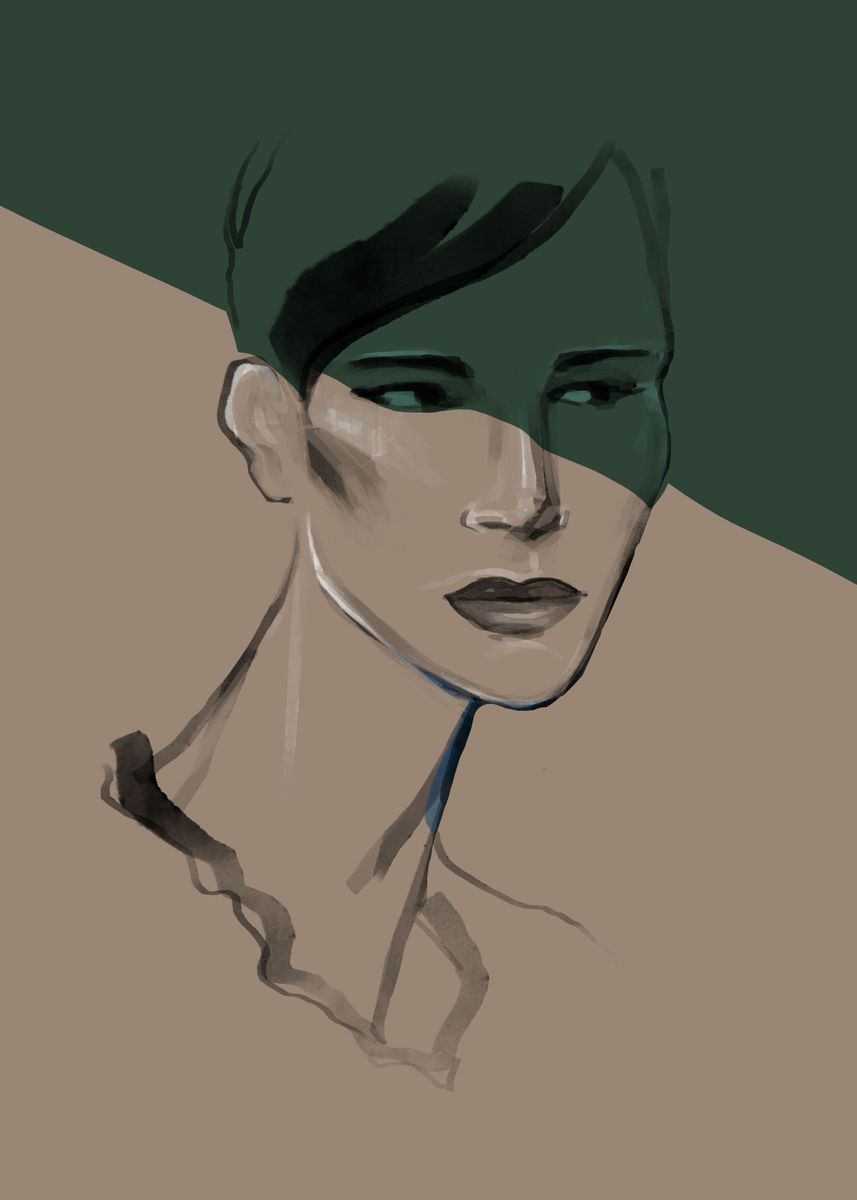 'Shadowoman 01' Poster, picture, metal print, paint by Mod Artisto ...