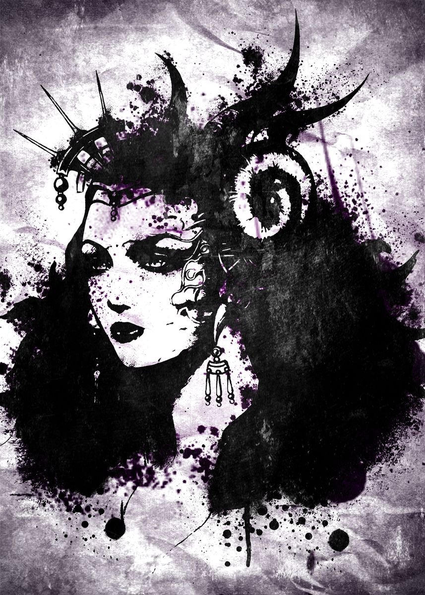 'Edea FF8' Poster, picture, metal print, paint by Apo | Displate