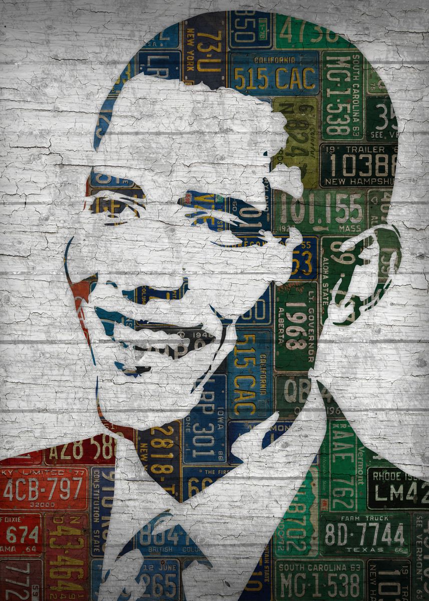 'President Barack Obama Portrait United States License P ... ' Poster ...
