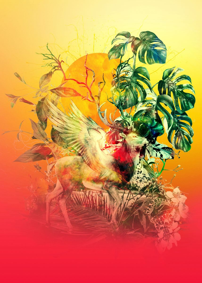 'Digital Art.' Poster by RIZA PEKER | Displate