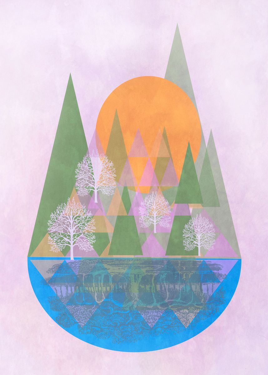 'Spring Dream' Poster, picture, metal print, paint by MIRIMO design ...