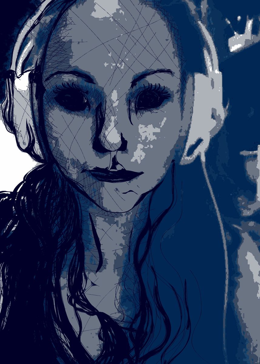 'Mixed media rendition ' Poster, picture, metal print, paint by Audrey ...