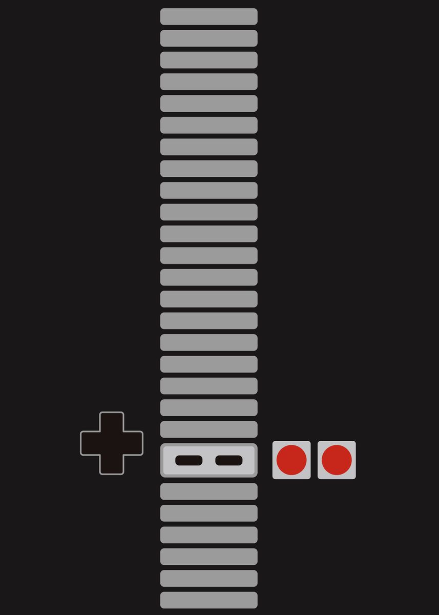Nes Controller Wallpaper