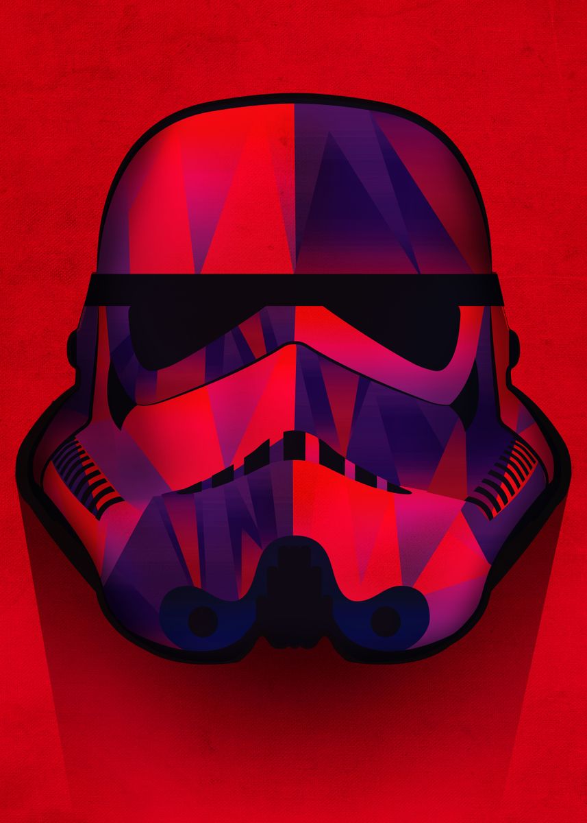 'Redrum' Poster, picture, metal print, paint by Star Wars | Displate