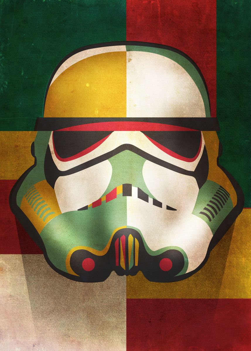 'Shapes' Poster, picture, metal print, paint by Star Wars | Displate