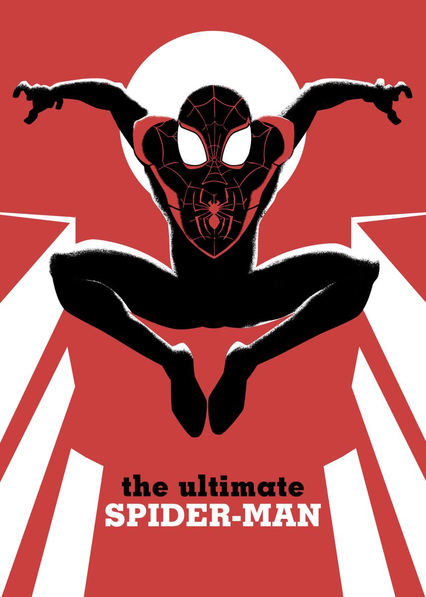 'Spider-Man' Poster, picture, metal print, paint by Marvel | Displate