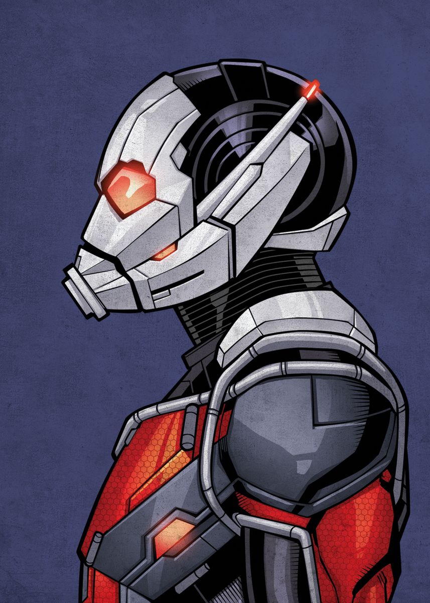 'Ant-Man' Poster, picture, metal print, paint by Marvel | Displate