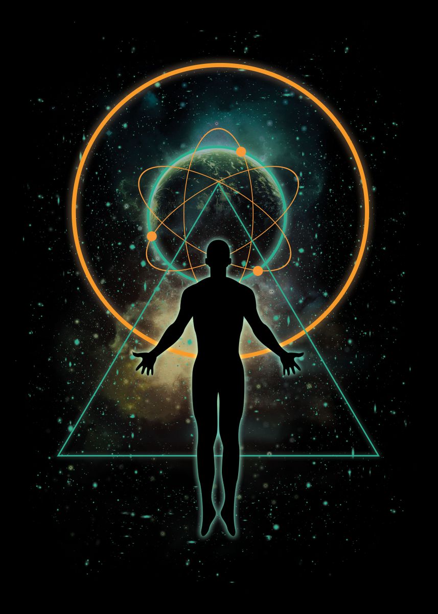 'Transcend 2' Poster, picture, metal print, paint by Rael Mitchel ...