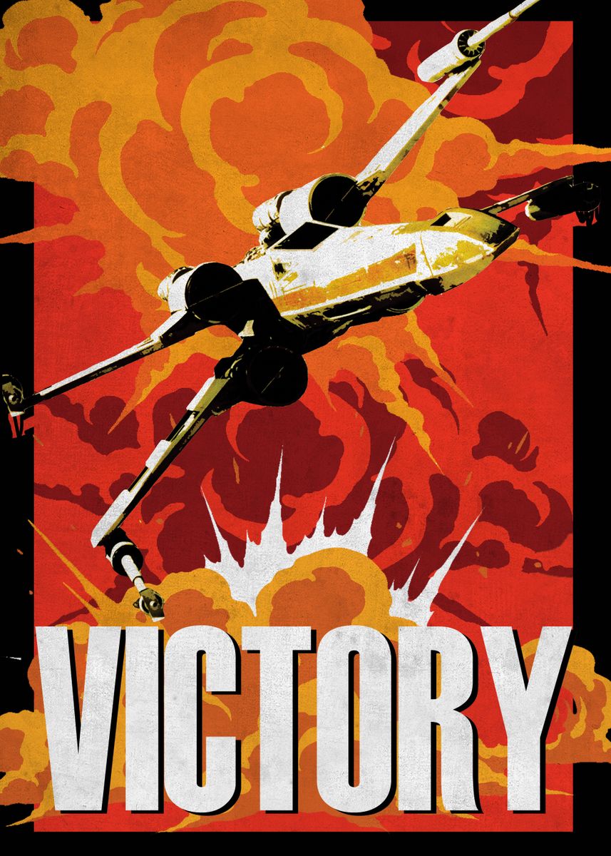 'Victory' Poster, picture, metal print, paint by Star Wars | Displate