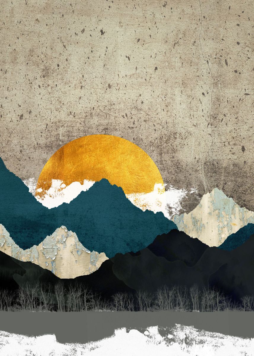 'Thaw' Poster, picture, metal print, paint by SpaceFrog Designs | Displate