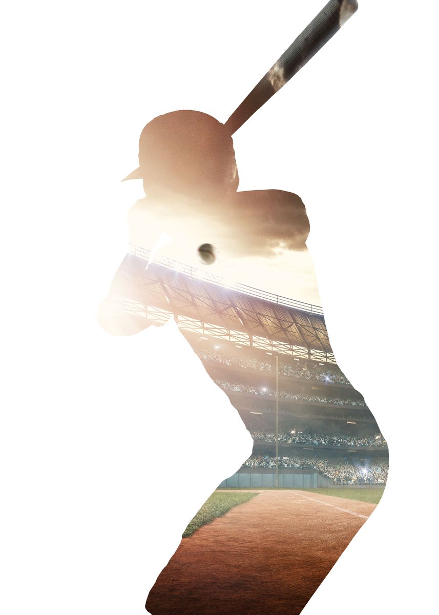 'Minimal Sports Collection - Baseball' Poster by Swav Cembrzynski ...