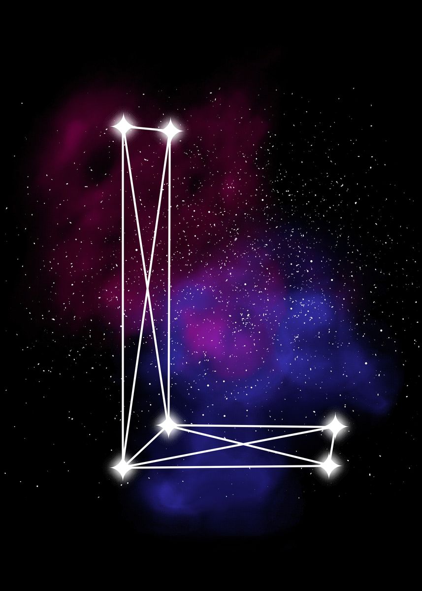 'Initial letter L' Poster, picture, metal print, paint by Alberto Perez ...