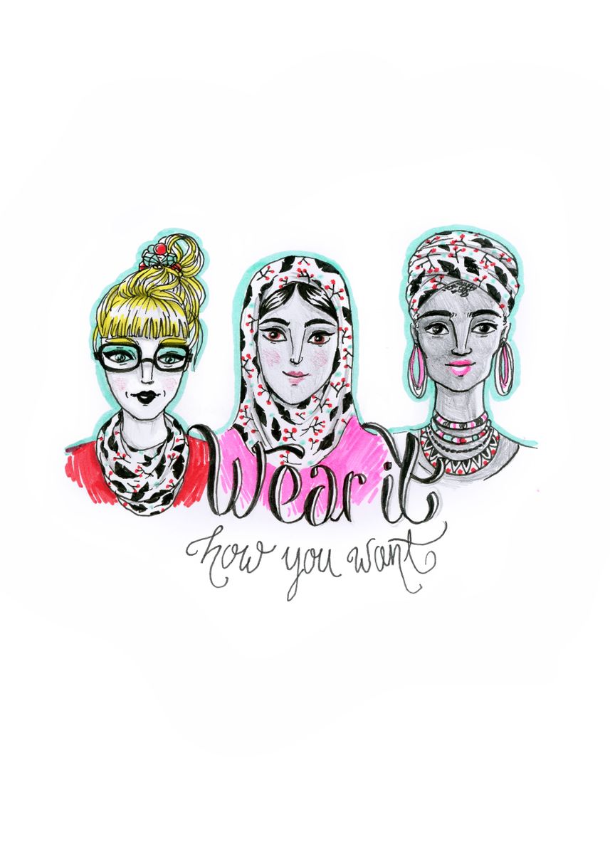 'Illustration from the latest 'Girl Power' series, start ... ' Poster ...