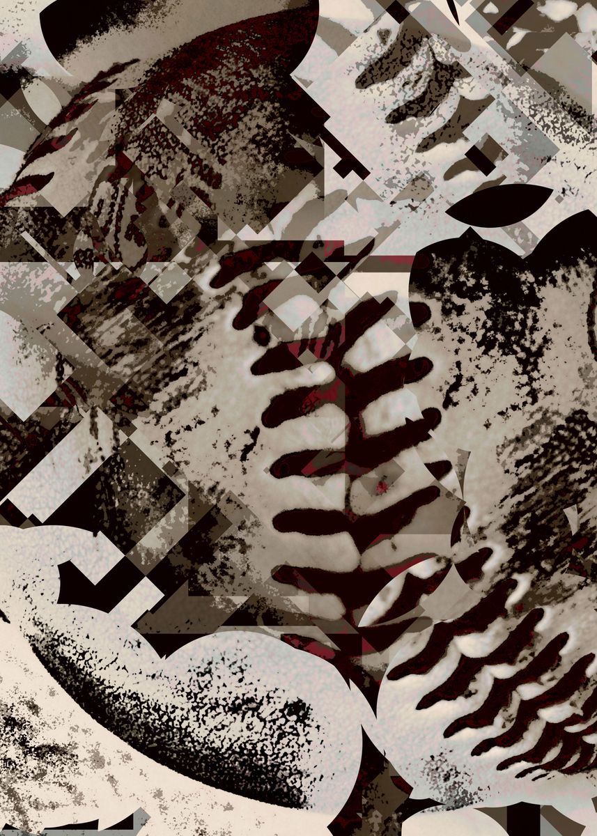 'Knuckleball' Poster, picture, metal print, paint by Eric Rasmussen ...