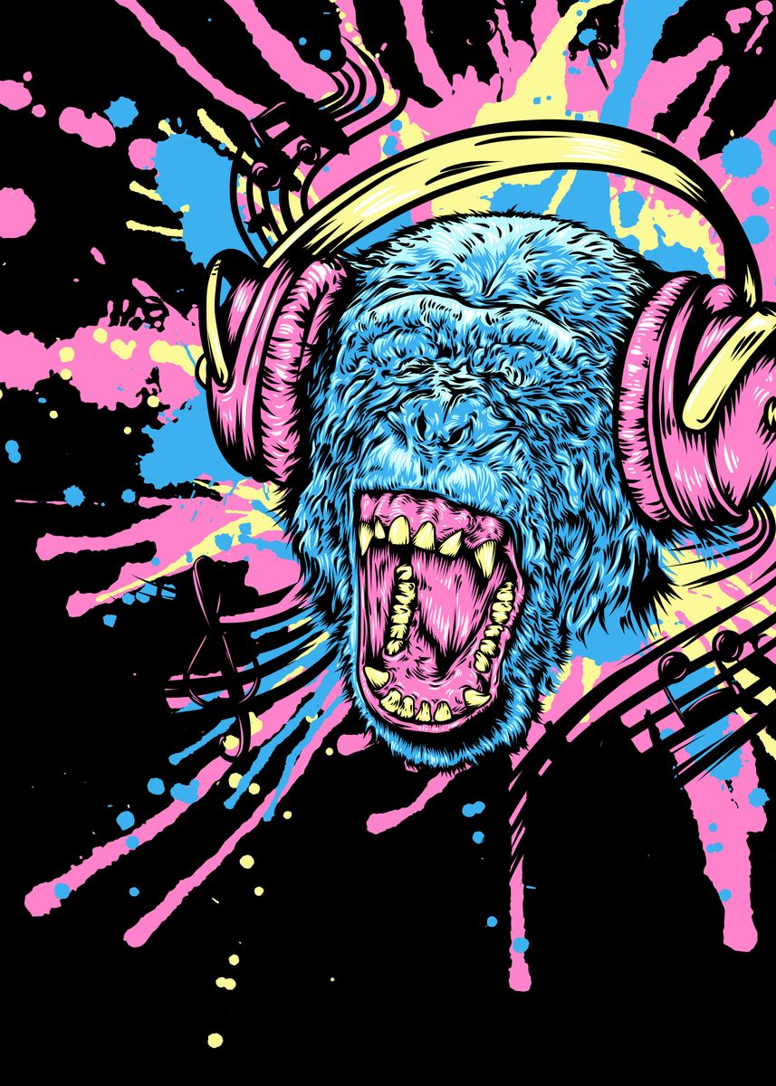 'Sound Evolution' Poster, picture, metal print, paint by Giordano Aita ...