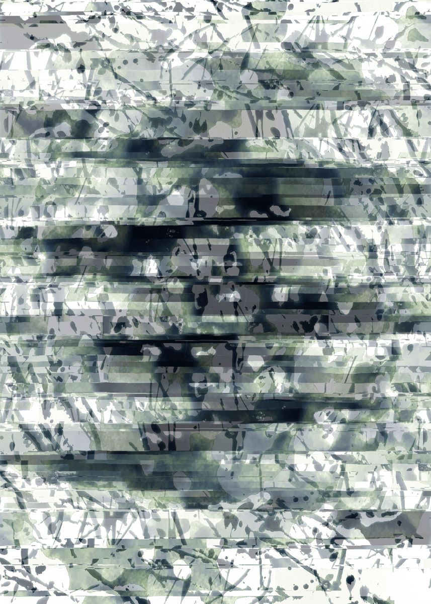 'Abstract ink painting' Poster by Larisa Siverina | Displate