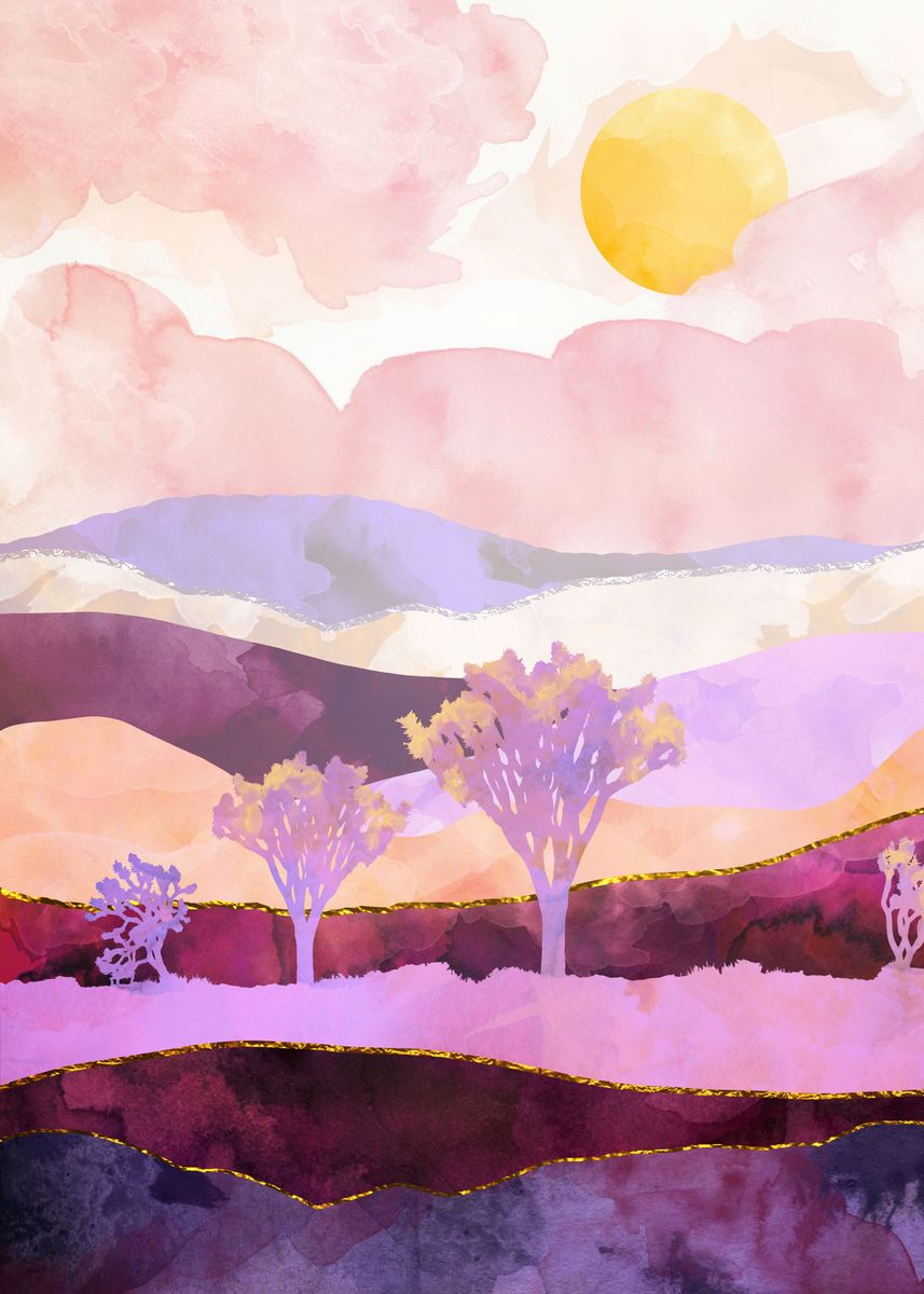 'High Noon' Poster, picture, metal print, paint by SpaceFrog Designs ...