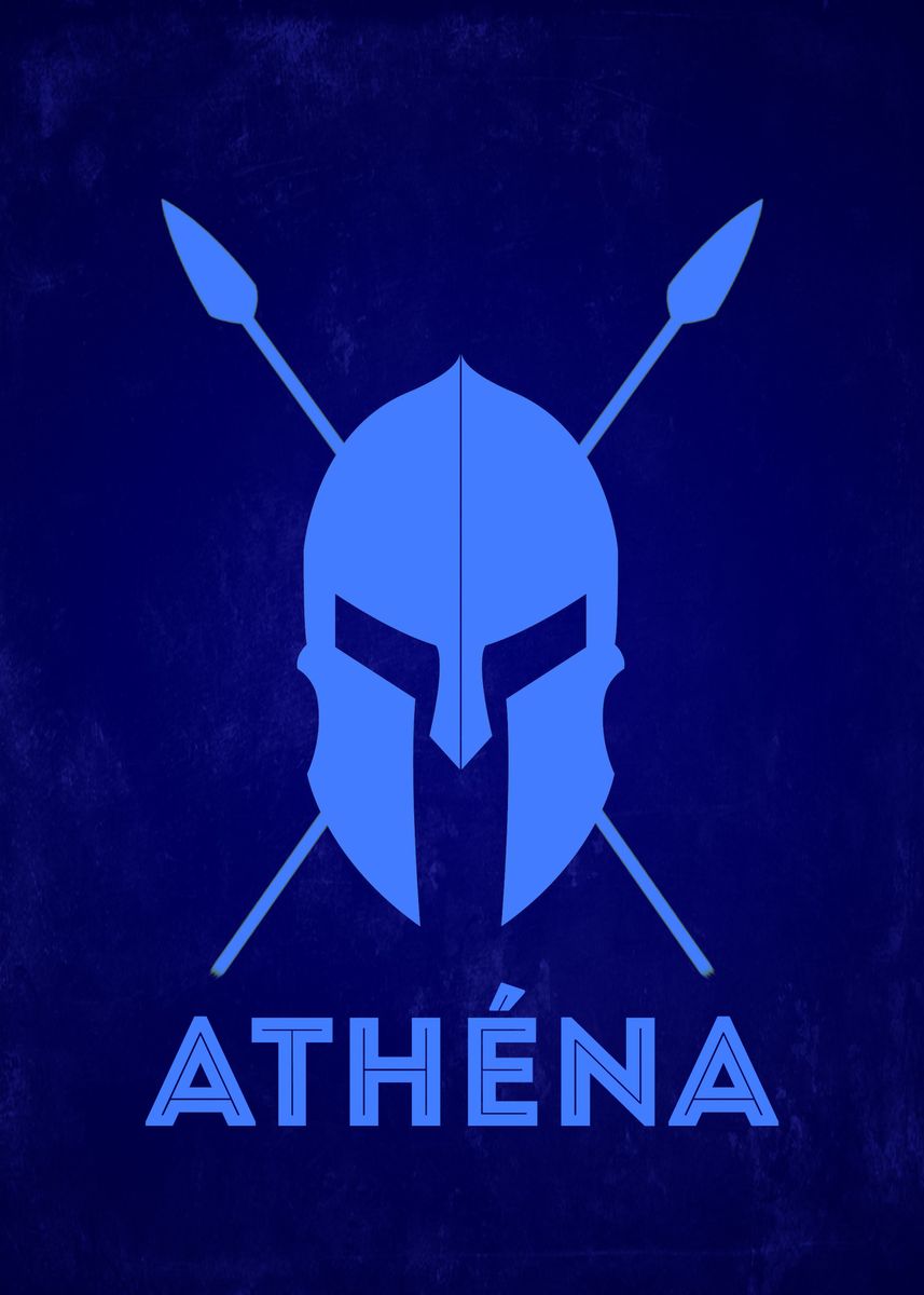 'Gods of Olympus : Athéna' Poster, picture, metal print, paint by Apo ...