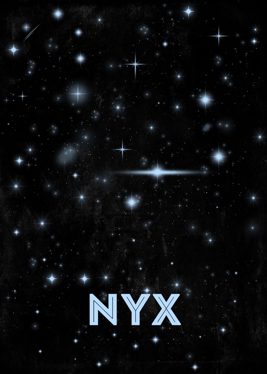 'Gods of Olympus : Nyx' Poster, picture, metal print, paint by Apo ...