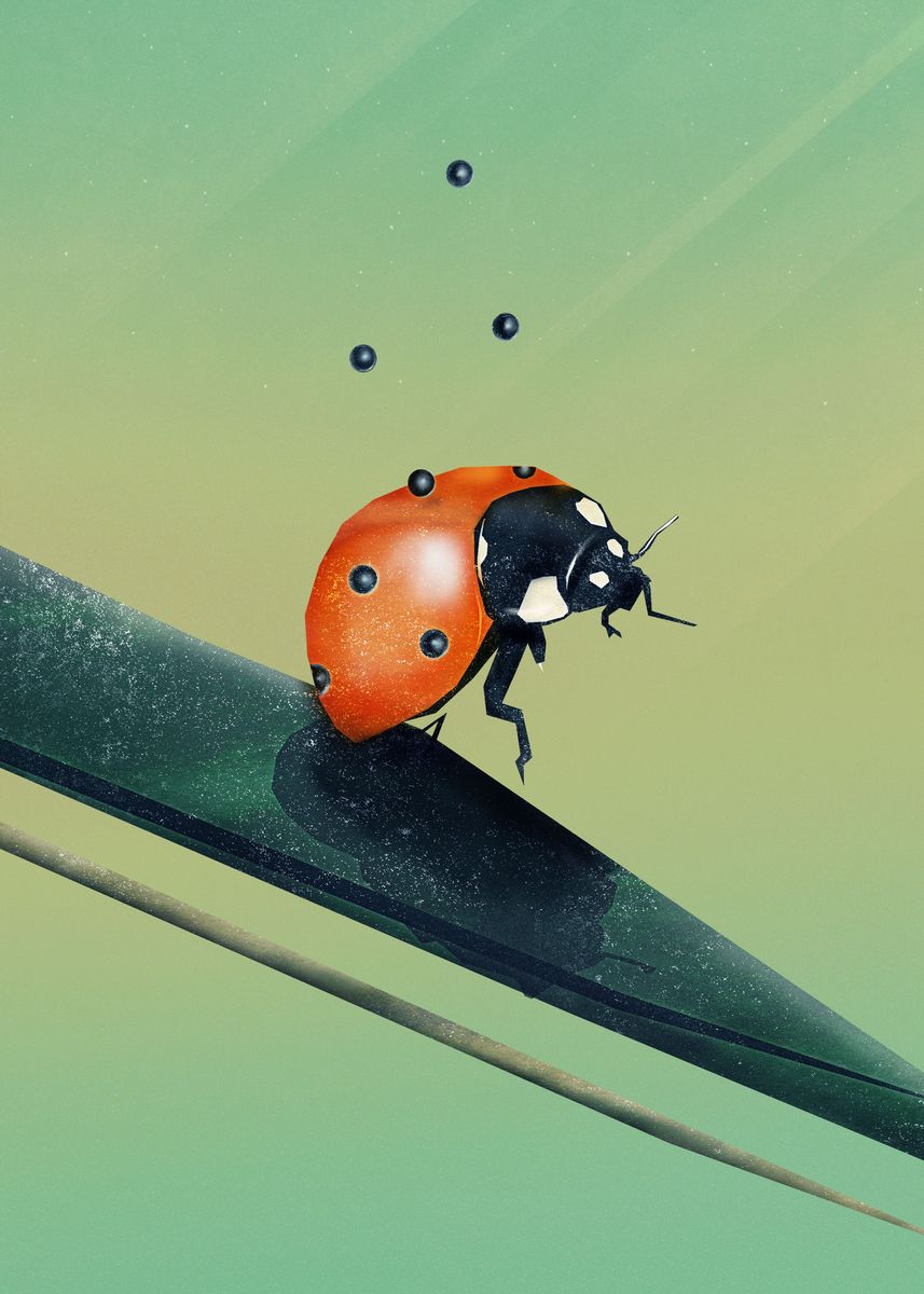 'Oh, Bugger (Spring Version) | Digital Art ' Poster by Spectokular ...