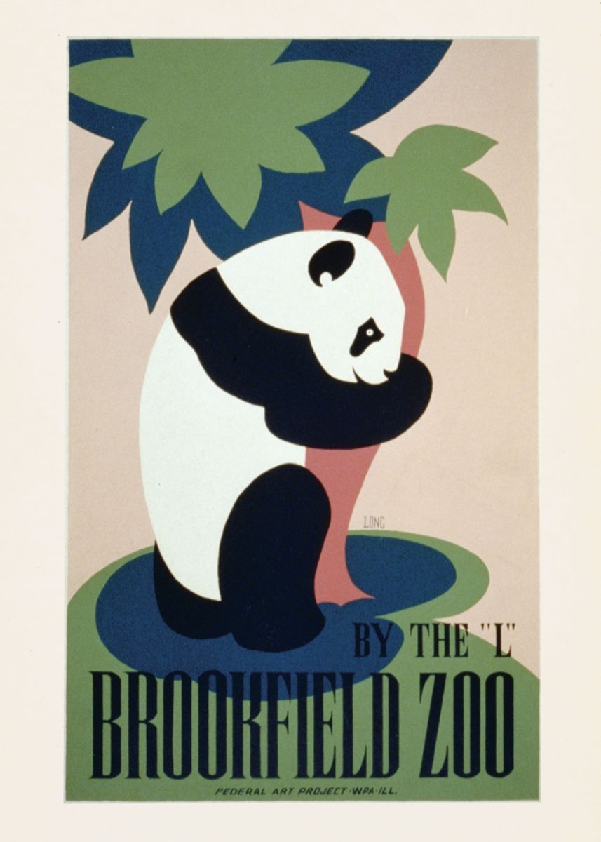 'Vintage Animals Poster' Poster, picture, metal print, paint by Fine ...