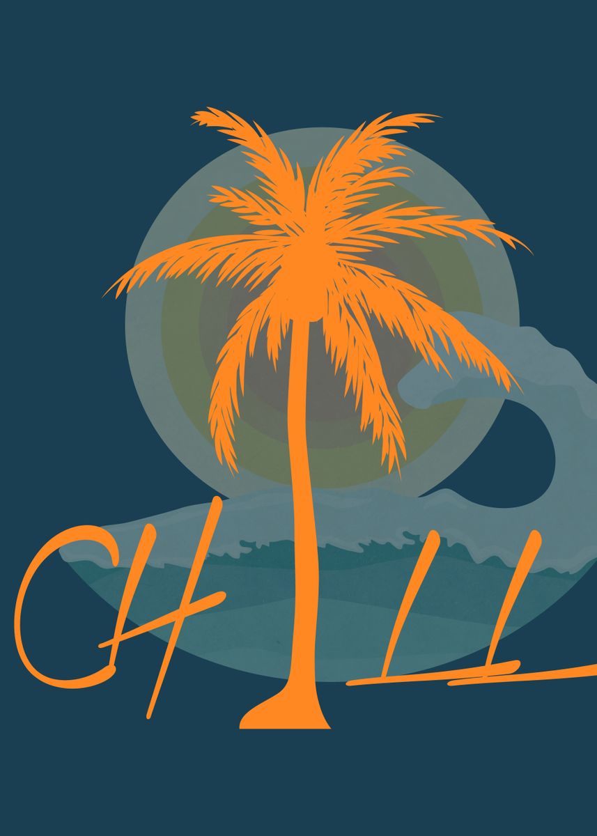 'Chill, Summer' Poster by Jirka Svetlik | Displate