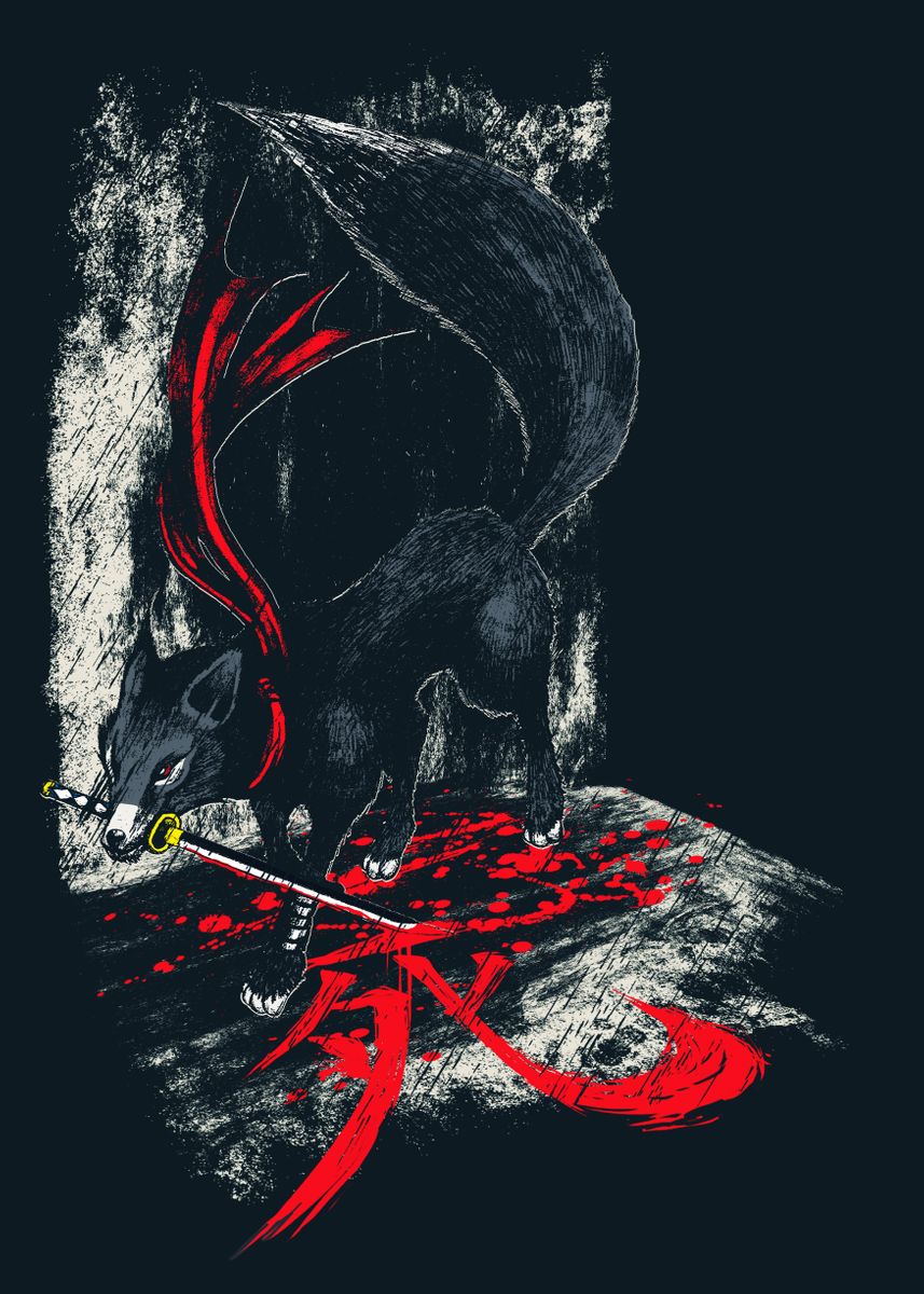 'Shinobi' Poster by Steven Toang | Displate