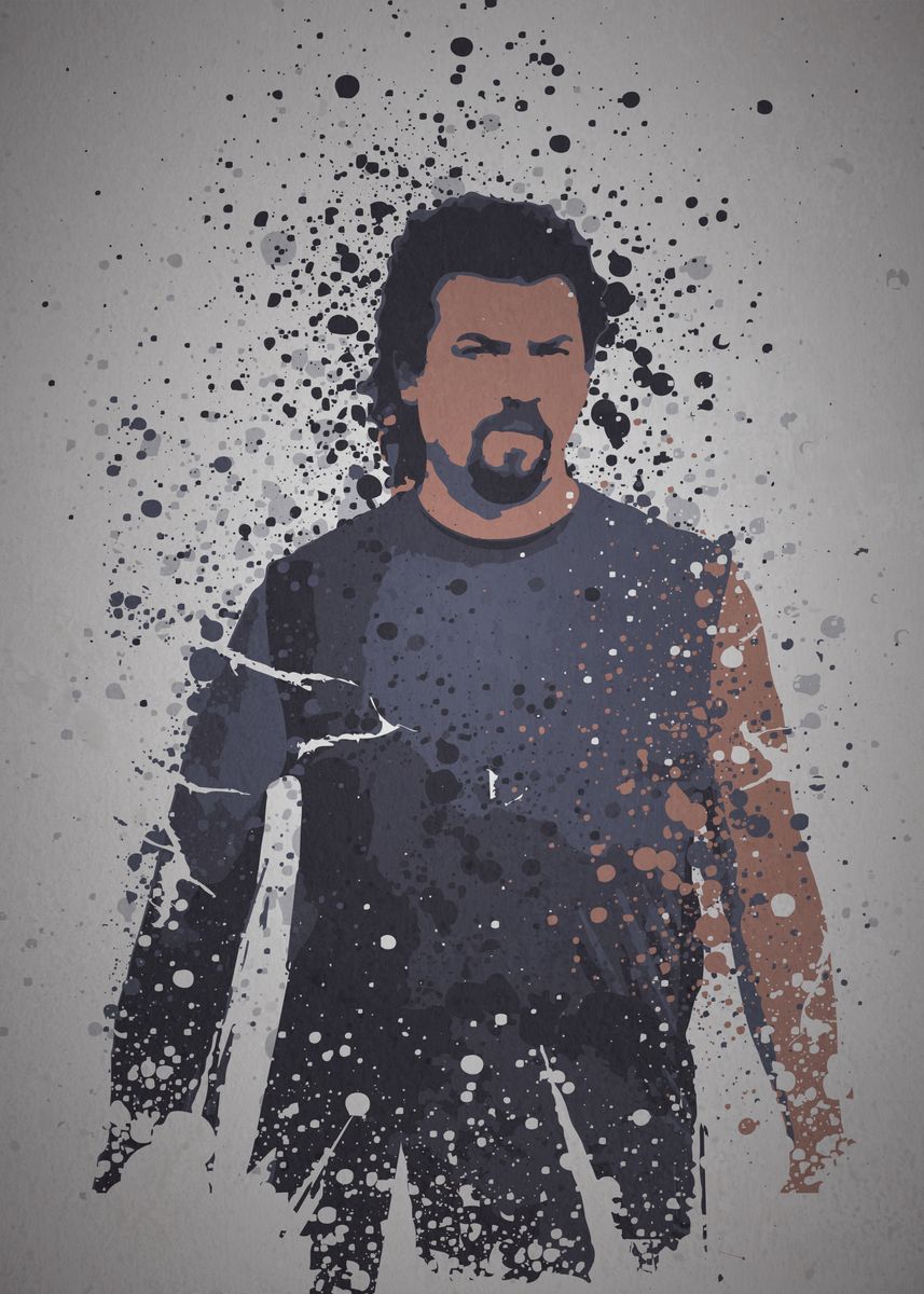 ''Powerism' Splatter effect artwork inspired by Kenny Po ... ' Poster ...
