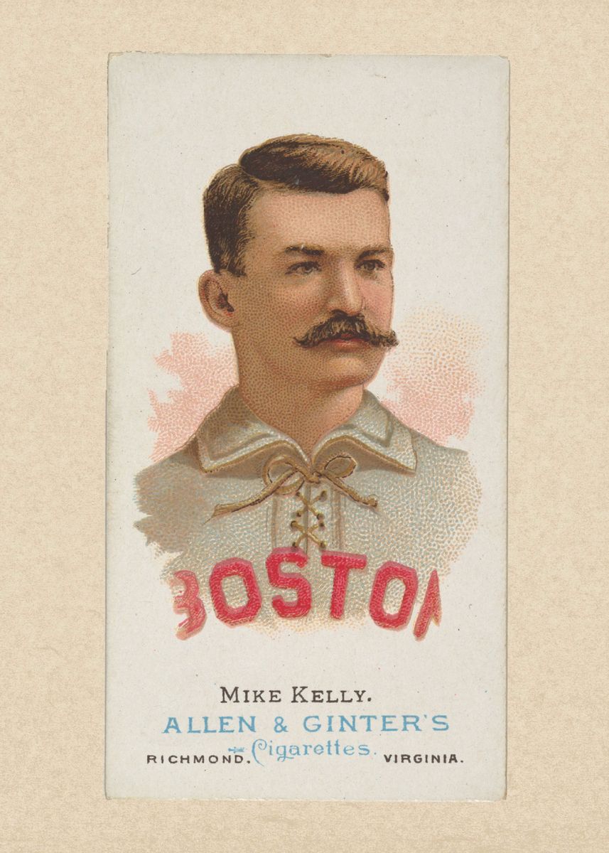 'Mike 'King' Kelly, Baseball Player, from World's Champi ... ' Poster ...