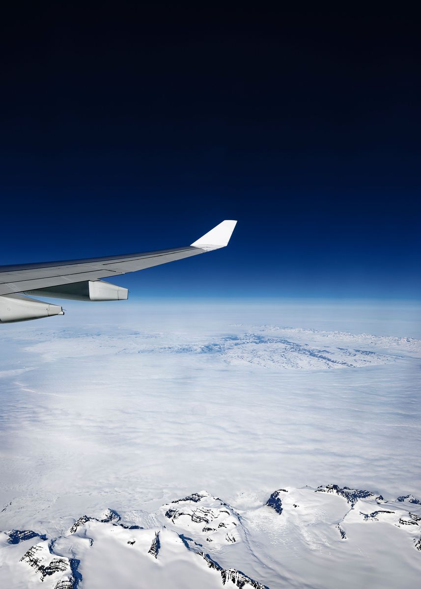 'Aeroview' Poster, picture, metal print, paint by Csaba Nagy | Displate