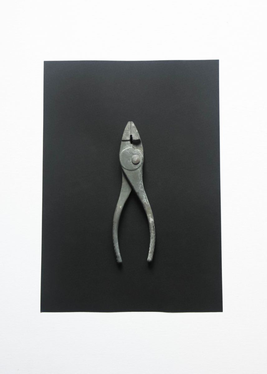 'Abstract pliers' Poster, picture, metal print, paint by Larisa ...