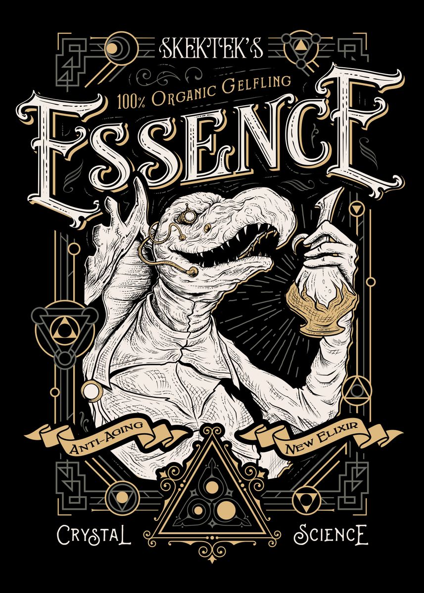 'The Essence' Poster, picture, metal print, paint by Barrett Biggers ...