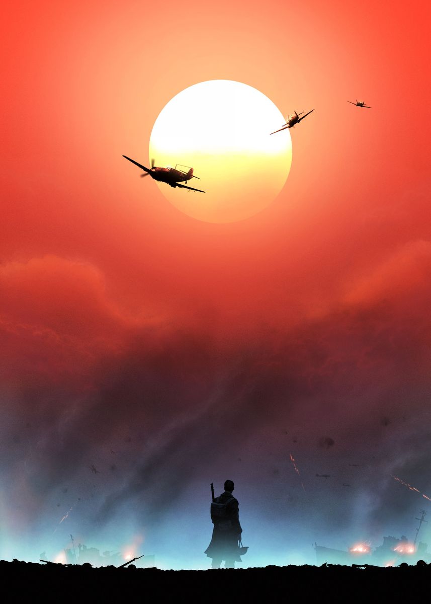 'Dunkirk' Poster, picture, metal print, paint by Colin Morella | Displate