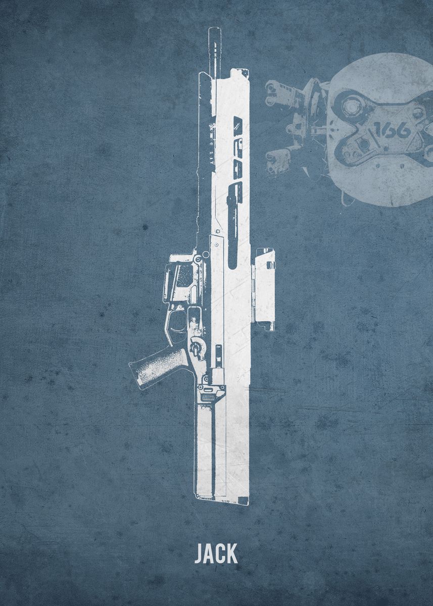 'Legendary Weapons - Jack Harper's rifle from Oblivion' Poster, picture ...