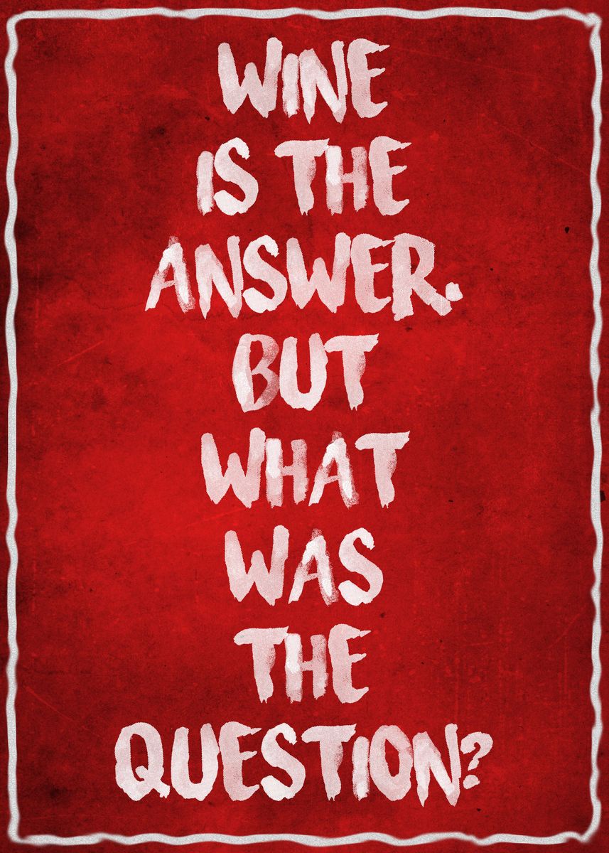 'The Answer' Poster by Michael Richter | Displate