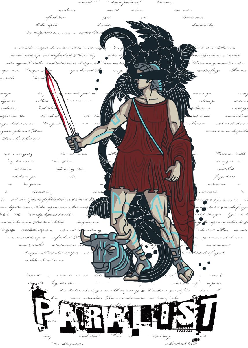 'Centaur slayer' Poster by Bernard Cronje | Displate