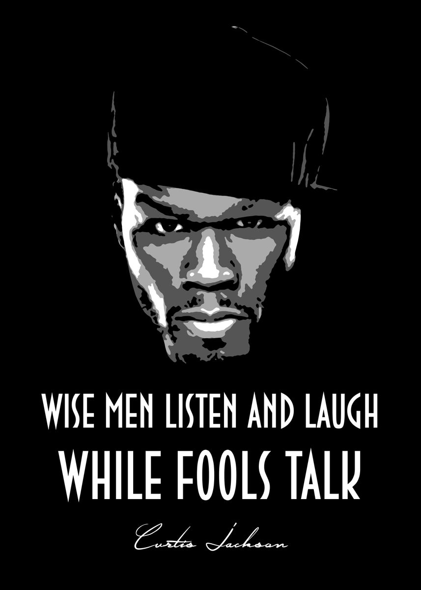 'Curtis Jackson' Poster by BB Design | Displate