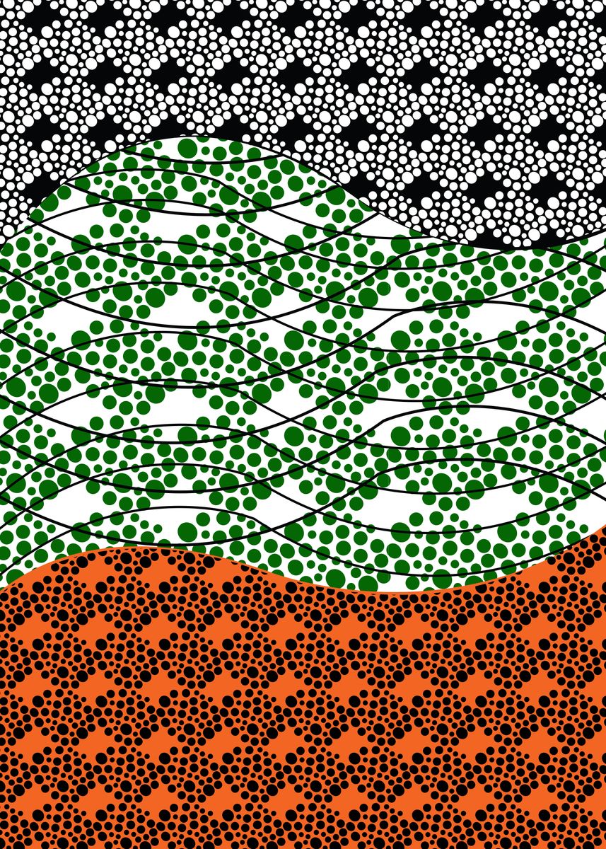 'Line Art' Poster, picture, metal print, paint by Taslima Akter | Displate