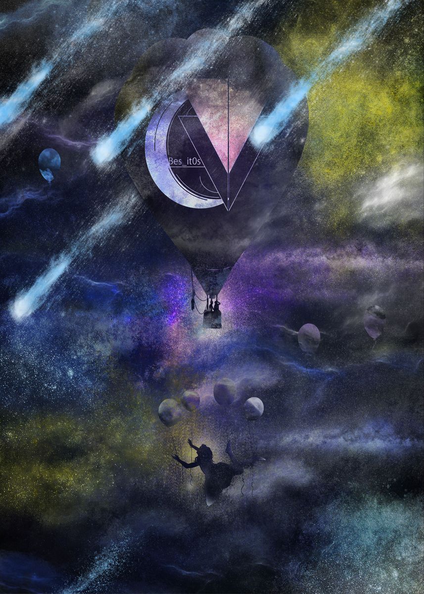 'Isolation' Poster, picture, metal print, paint by besit0s | Displate