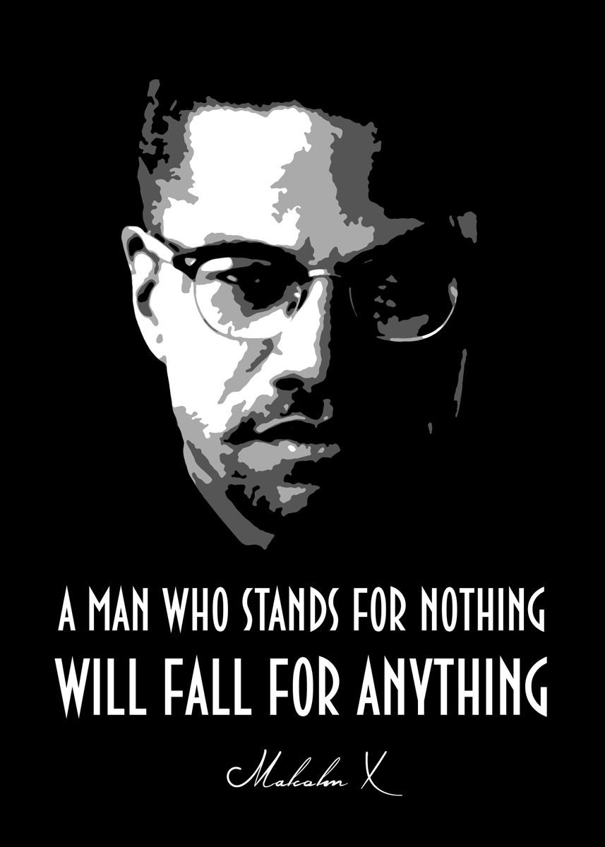 Malcolm X Poster