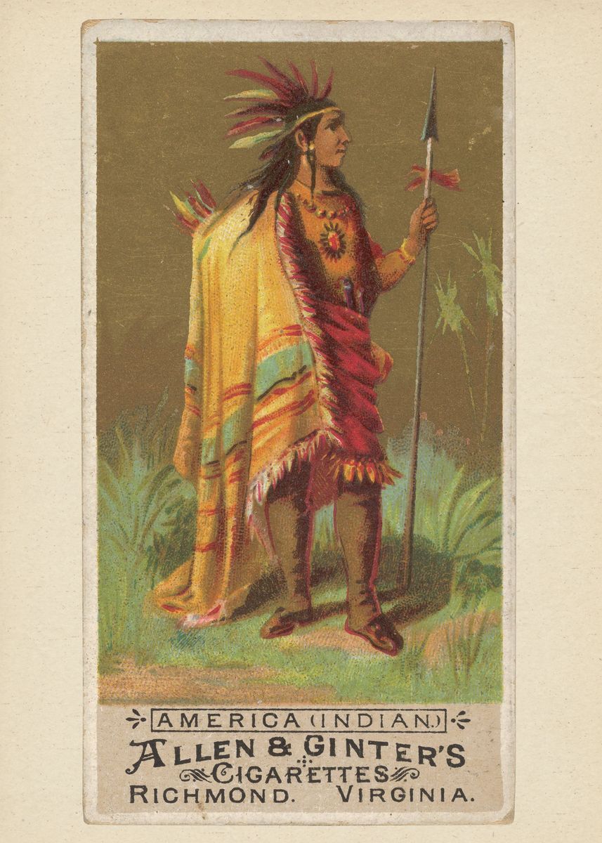 'America (Indian)' Poster, picture, metal print, paint by Fine Art ...