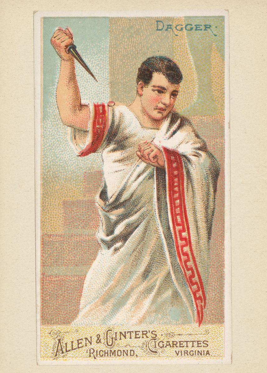 'Dagger' Poster, picture, metal print, paint by Fine Art | Displate