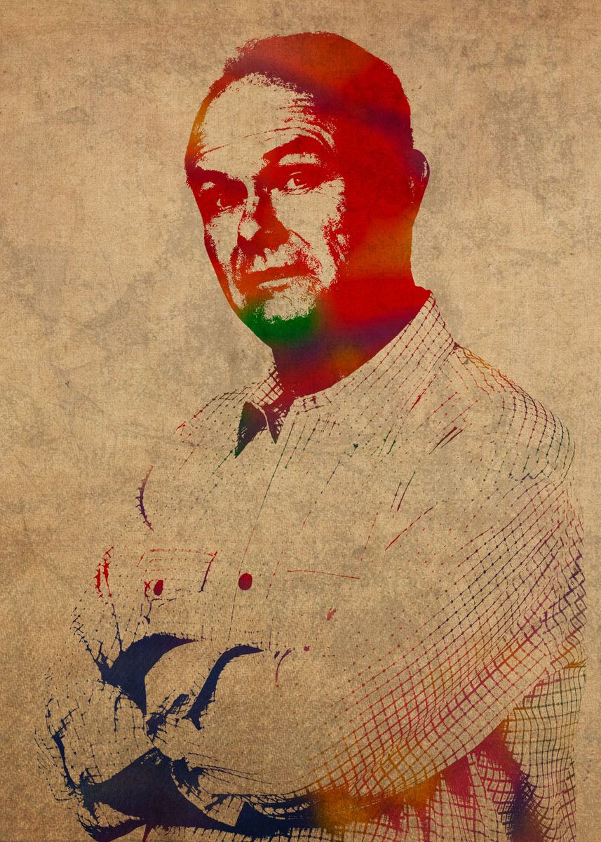 'Red Forman Watercolor Portrait' Poster by Design Turnpike | Displate