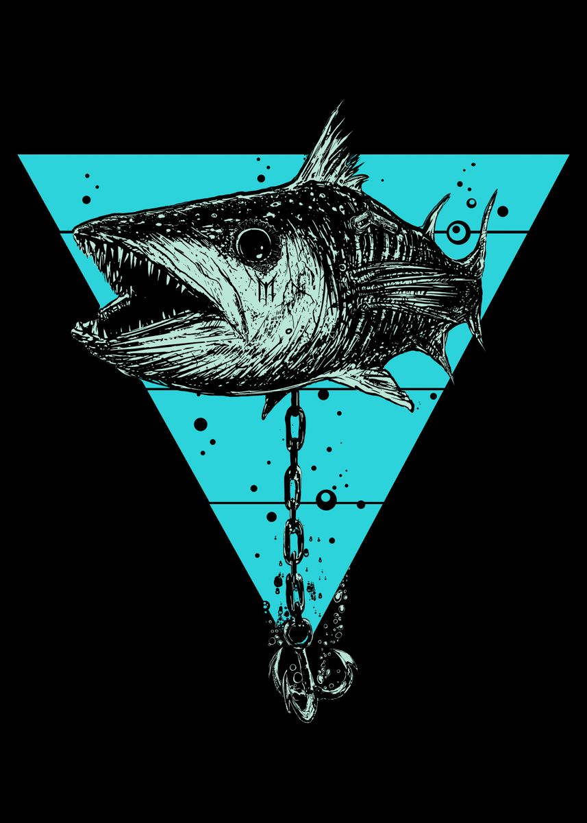 'barracuda' Poster by Martin Ivanov | Displate