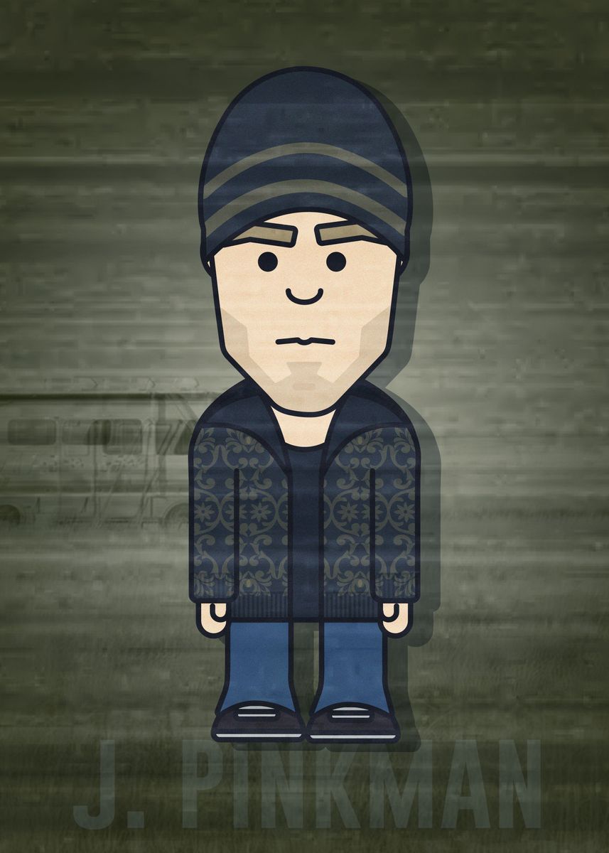 'Jesse Pinkman' Poster by Nelva Andrea | Displate