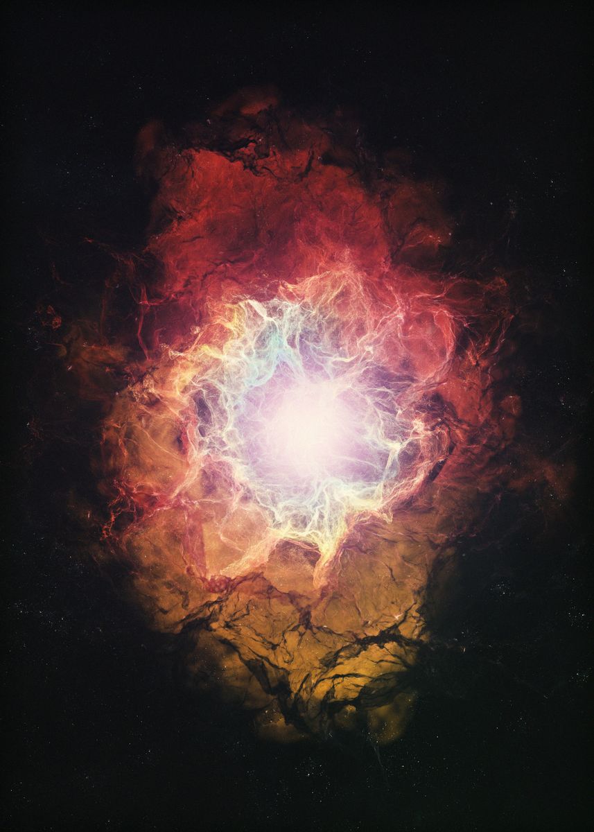 'Nova' Poster, picture, metal print, paint by holajohn | Displate