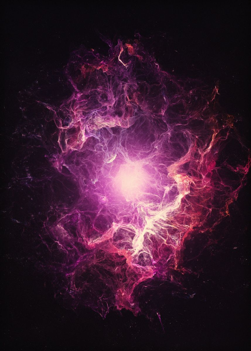 'Supernova' Poster, picture, metal print, paint by jon | Displate