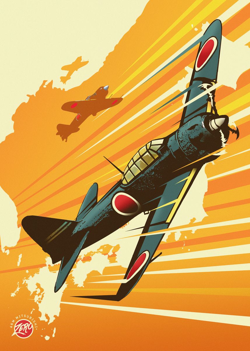 'Zero' Poster, picture, metal print, paint by Eden Design | Displate